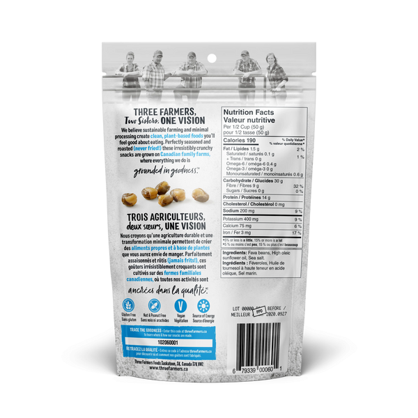 Fèves grillées au sel de mer – Marché DUX